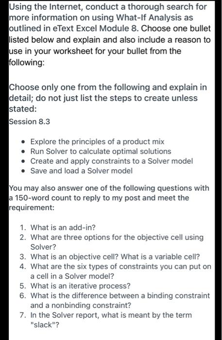 Solved Using the Internet, conduct a thorough search for | Chegg.com