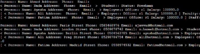 Solved Design a class named Person and its two subclasses | Chegg.com