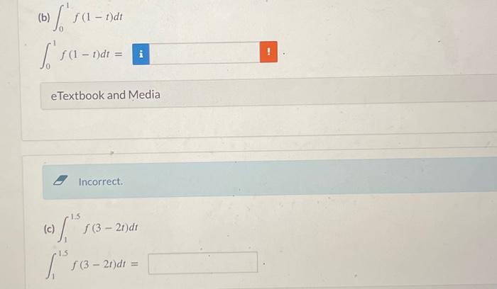 Solved Suppose ∫01f(t)dt=3 Calculate the following | Chegg.com