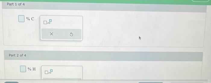 Solved What is the mass % of each element in the structure | Chegg.com