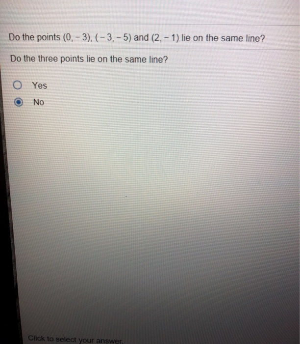 Solved Do the points (0, – 3), (-3,-5) and (2. - 1) lie on | Chegg.com
