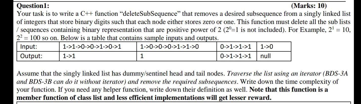 Solved Your task is to write a C++ function | Chegg.com