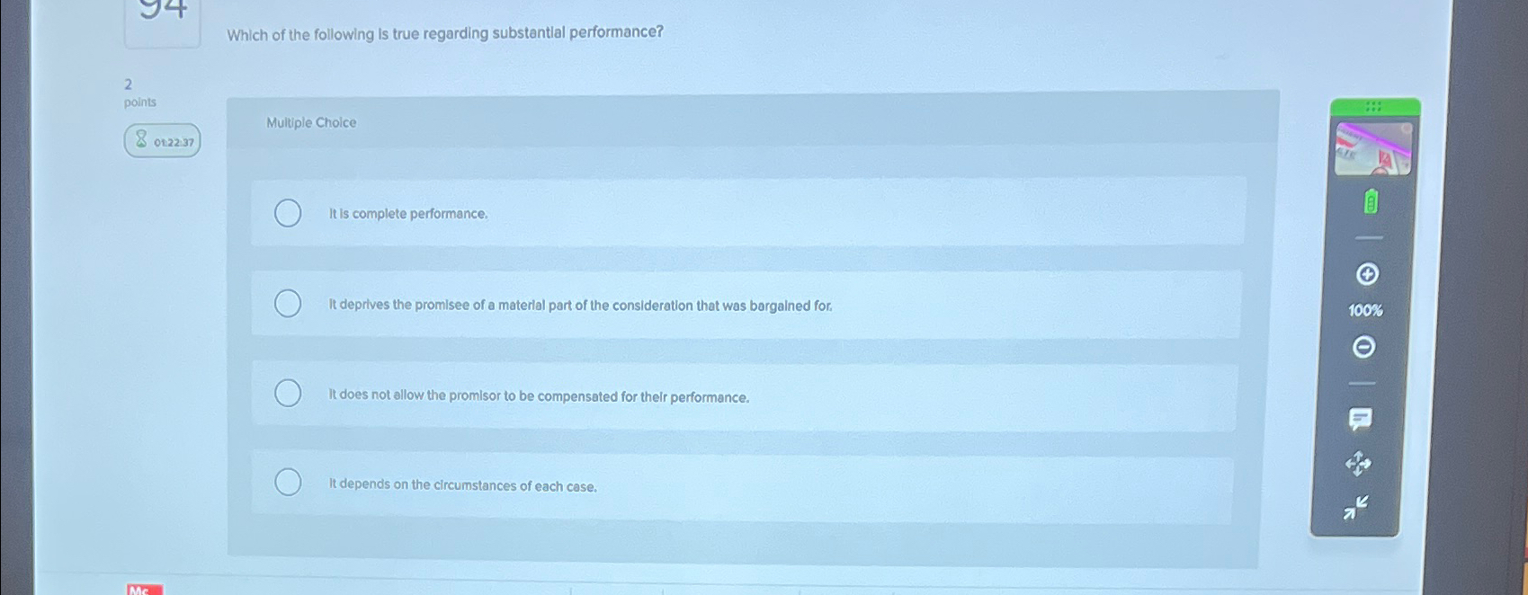 Solved Which of the following is true regarding substantial | Chegg.com