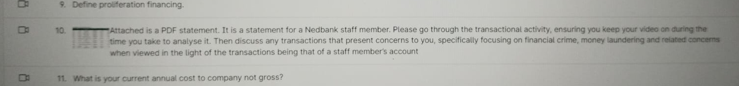 Solved Show a Define proliferation financing.Attached is a | Chegg.com