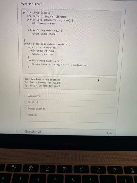 Solved Question 26 1 pts Which is true? A class can | Chegg.com