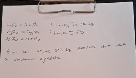 Solved Lxφ0=λxφ0Lyφ0=λyφ0λzφ0=λzφ0Show that Lx,Ly ﻿and Lz | Chegg.com