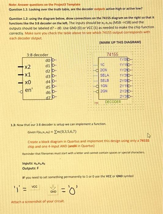 Solved Note: Answer questions on the Project 3 Template | Chegg.com