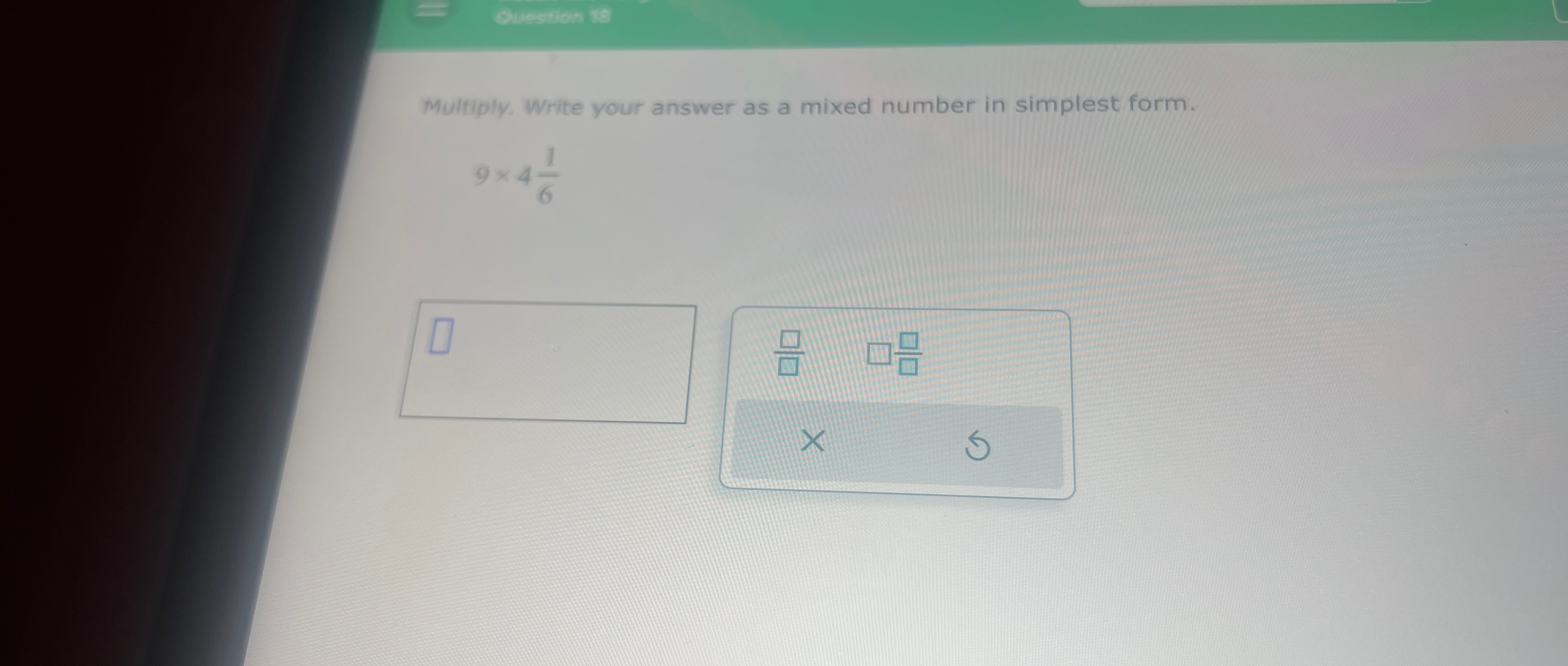 Solved Multiply. Write your answer as a mixed number in | Chegg.com
