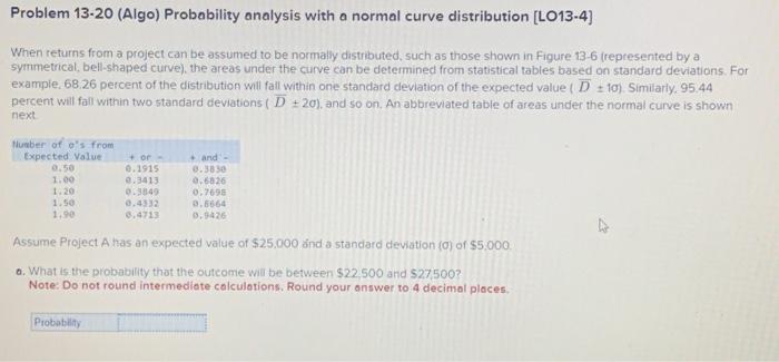 Solved Problem 13.20 (Algo) Probability analysis with a | Chegg.com