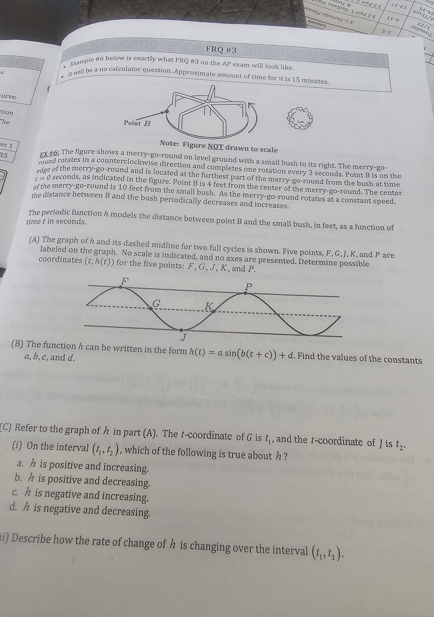 Solved Example #6 ﻿below is exactly what FRQ #3 ﻿on the AP | Chegg.com
