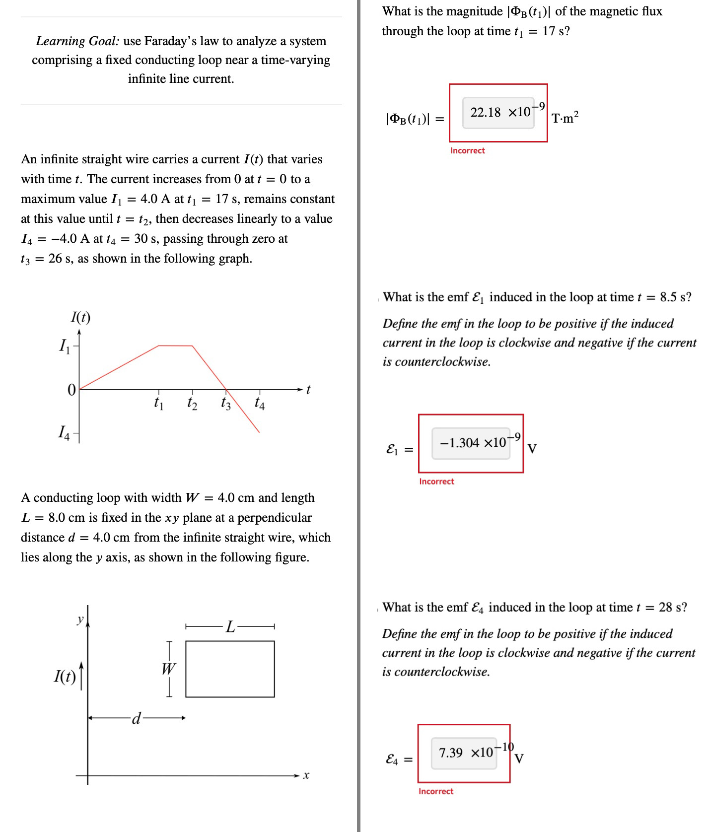 Solved comprising a fixed conducting loop near a | Chegg.com