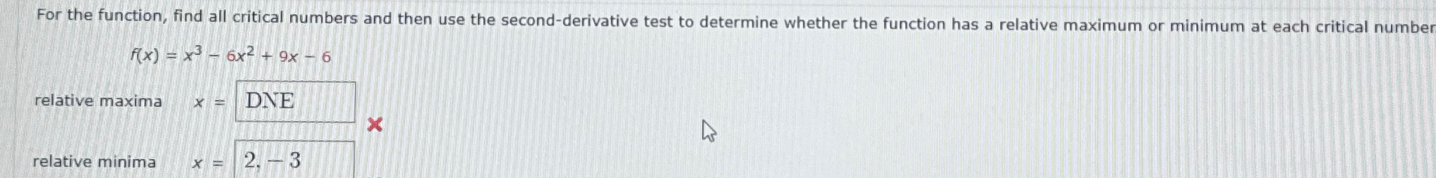 Solved For the function, find all critical numbers and then | Chegg.com