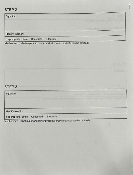 Solved Criteria: - You can use any starting material you | Chegg.com