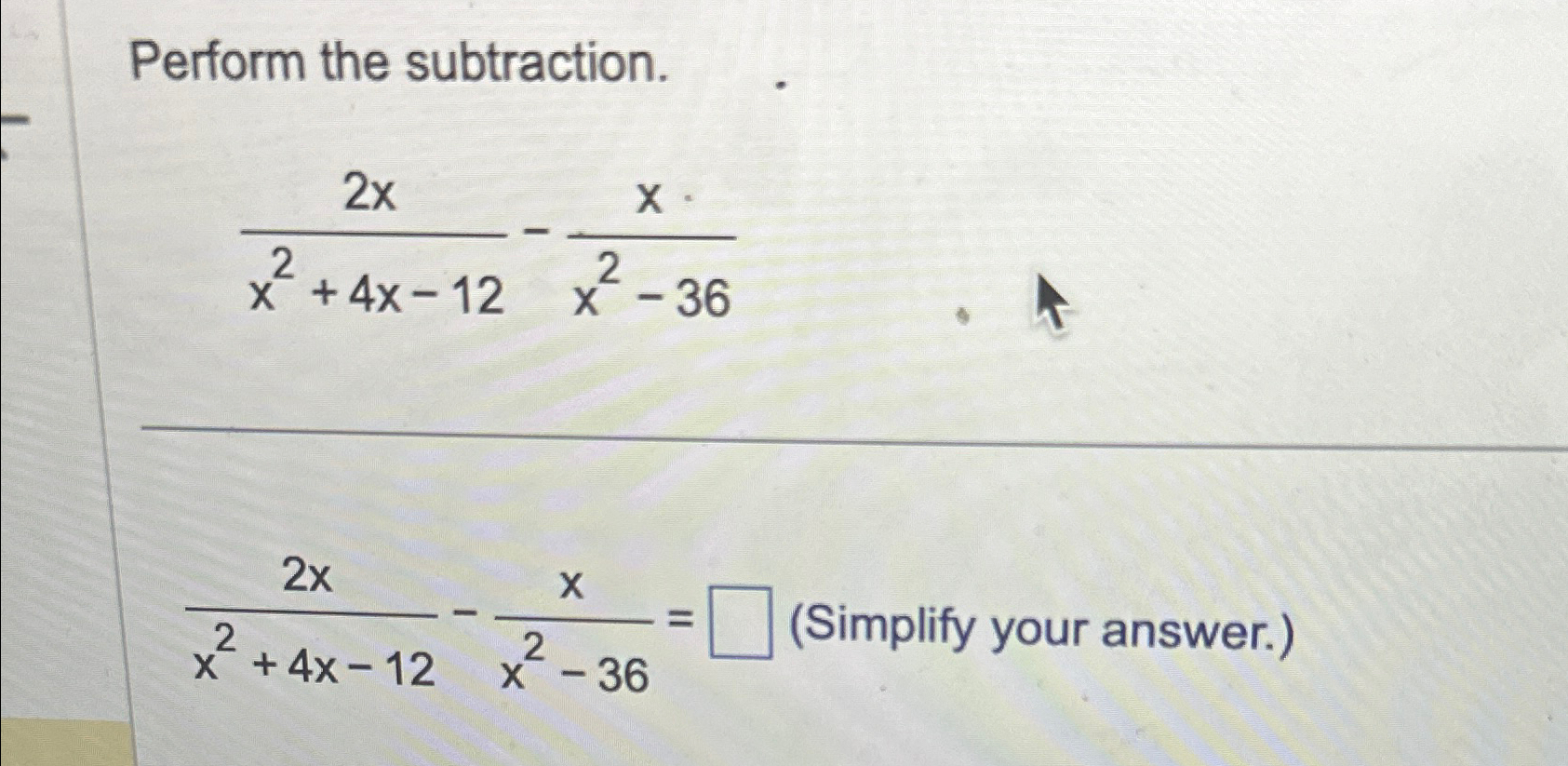 Solved Perform the | Chegg.com