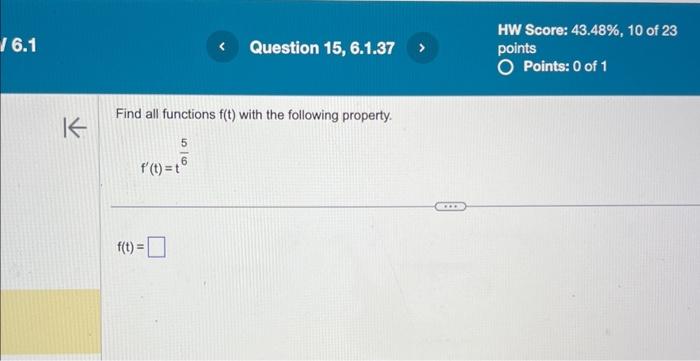 Find all functions f(t) with the following property. | Chegg.com
