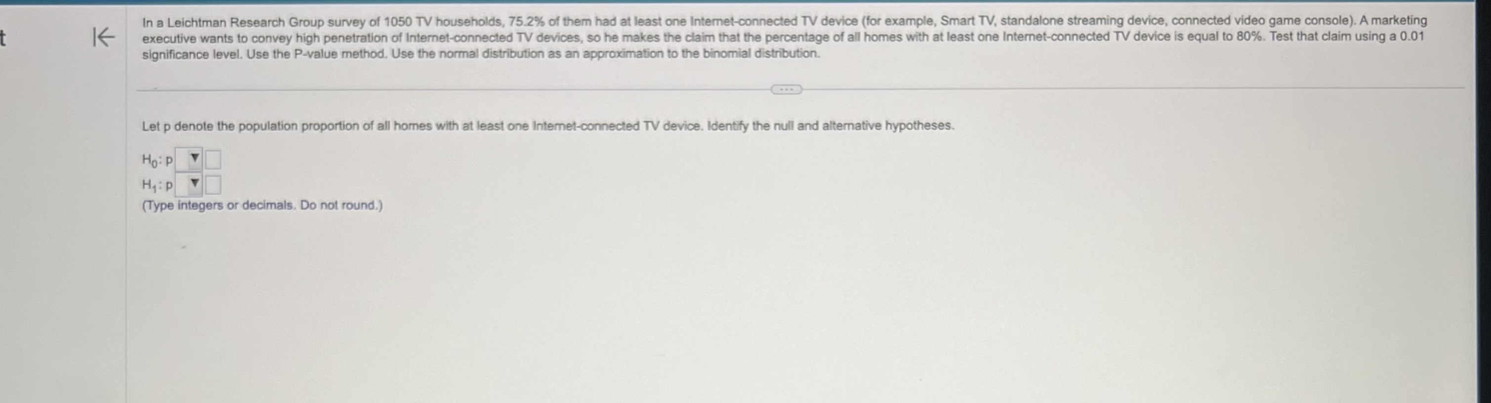 significance level. Use the P-value method. Use the | Chegg.com