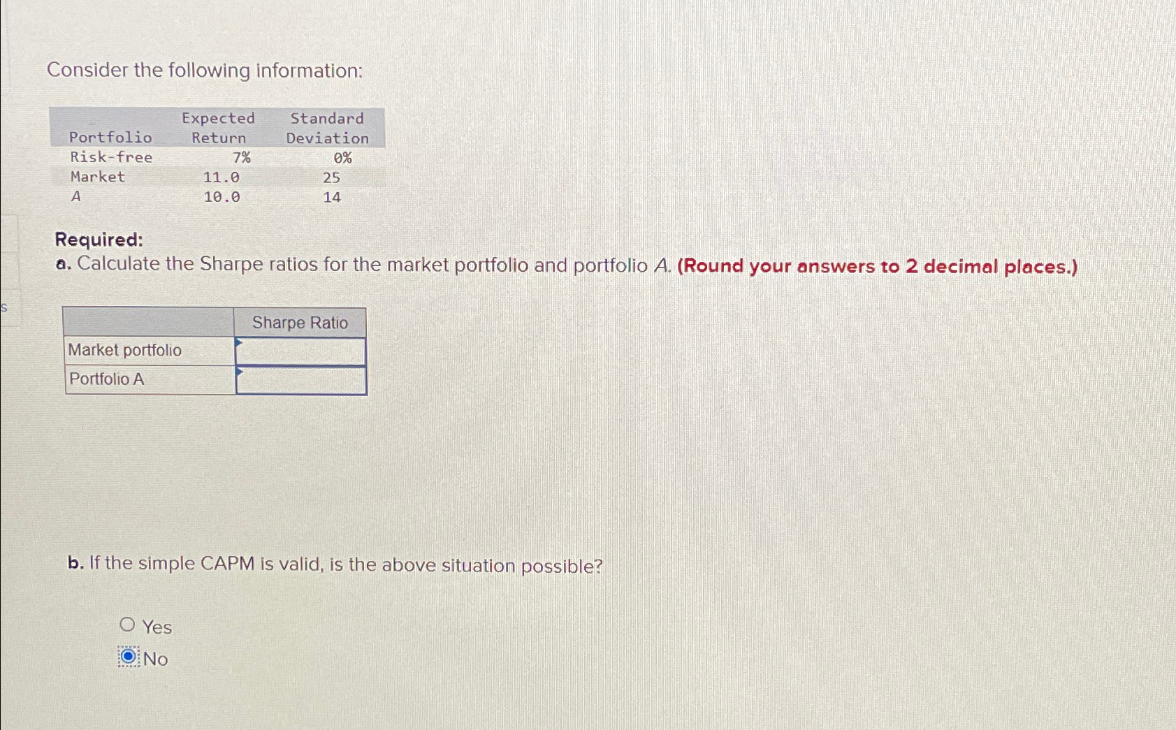 Solved Consider the following | Chegg.com