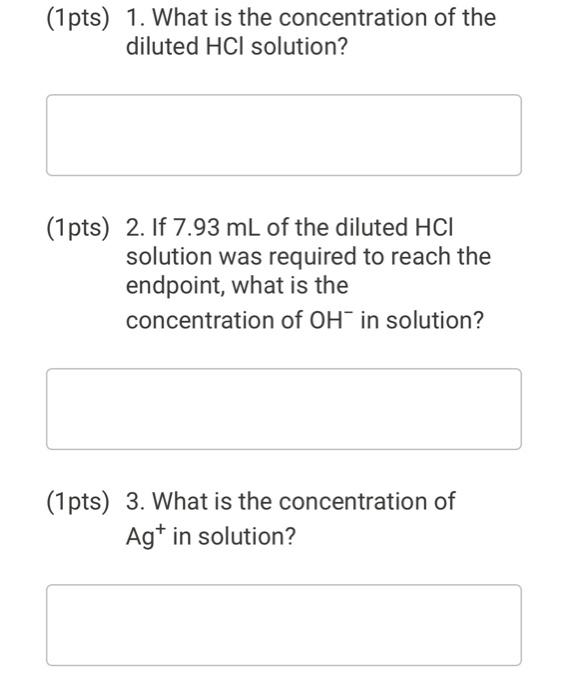 Solved Submission 09 - Determination of Solubility Product | Chegg.com