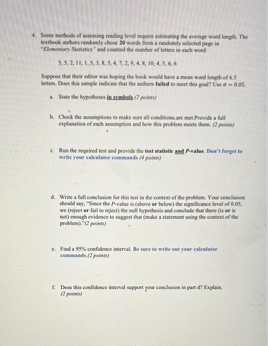 Solved Chapter #9 (9.1,9.3,9.4) Written Homework Assignment | Chegg.com