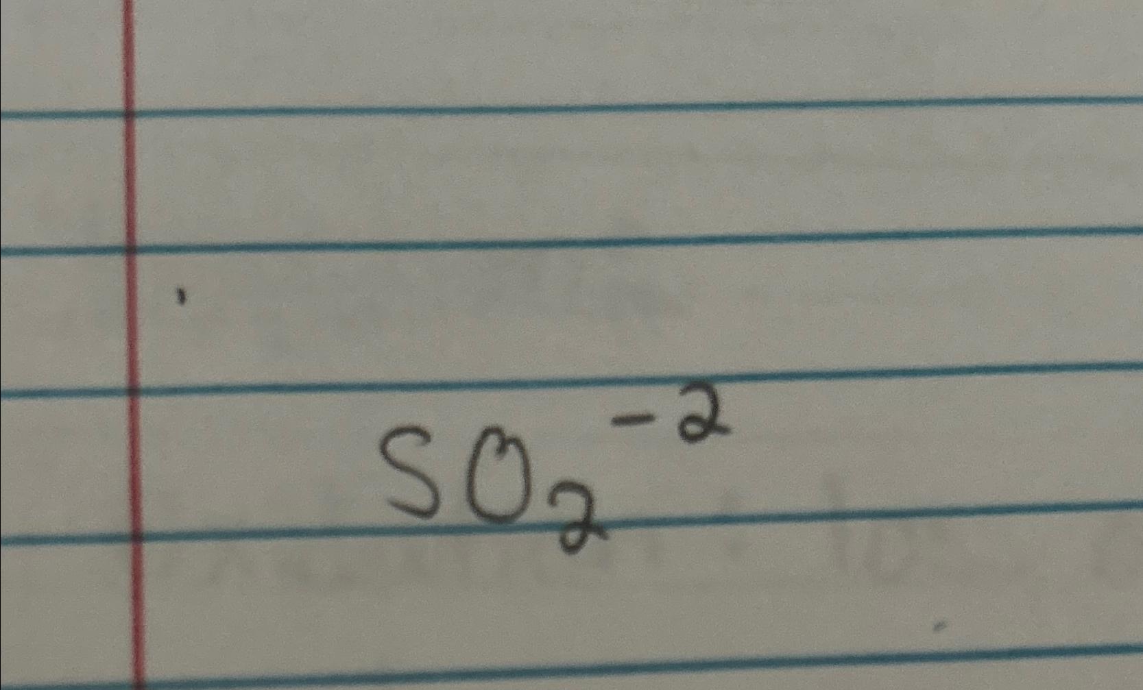 Solved SO2-2 | Chegg.com