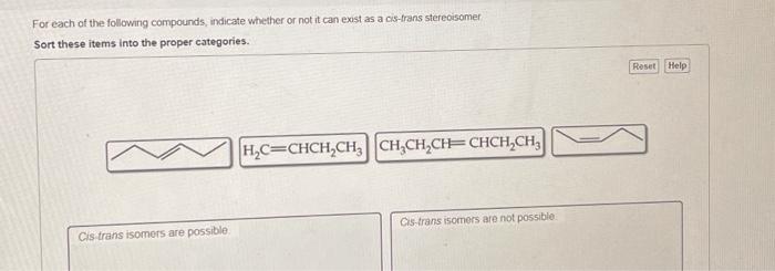 Solved For each of the following compounds, indicate whether | Chegg.com