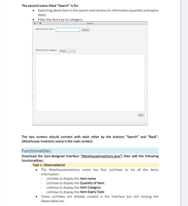 Goals: - To know how to create multiple scenes in one | Chegg.com