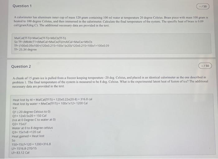 Solved please only solve question 2 one is already solved | Chegg.com