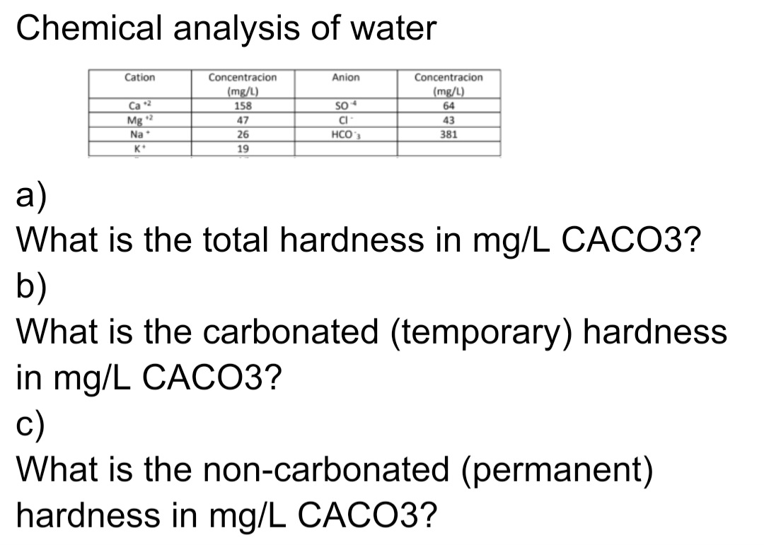Solved Civil Engineering. Environmental EngineeringChemical | Chegg.com