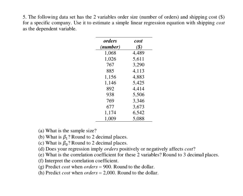 Solved I would really appreciate the excel step to solving | Chegg.com