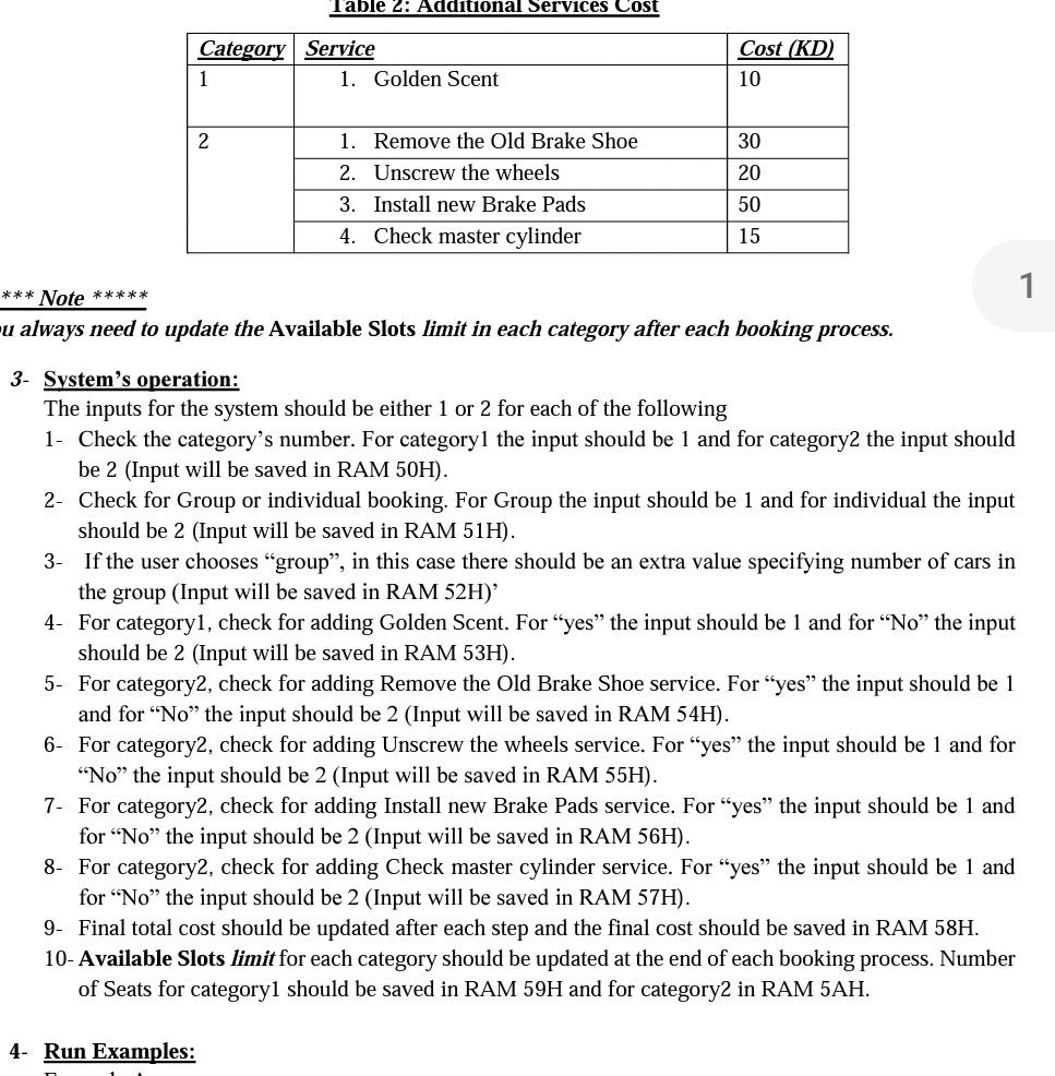 Title: Design and implementation of an | Chegg.com
