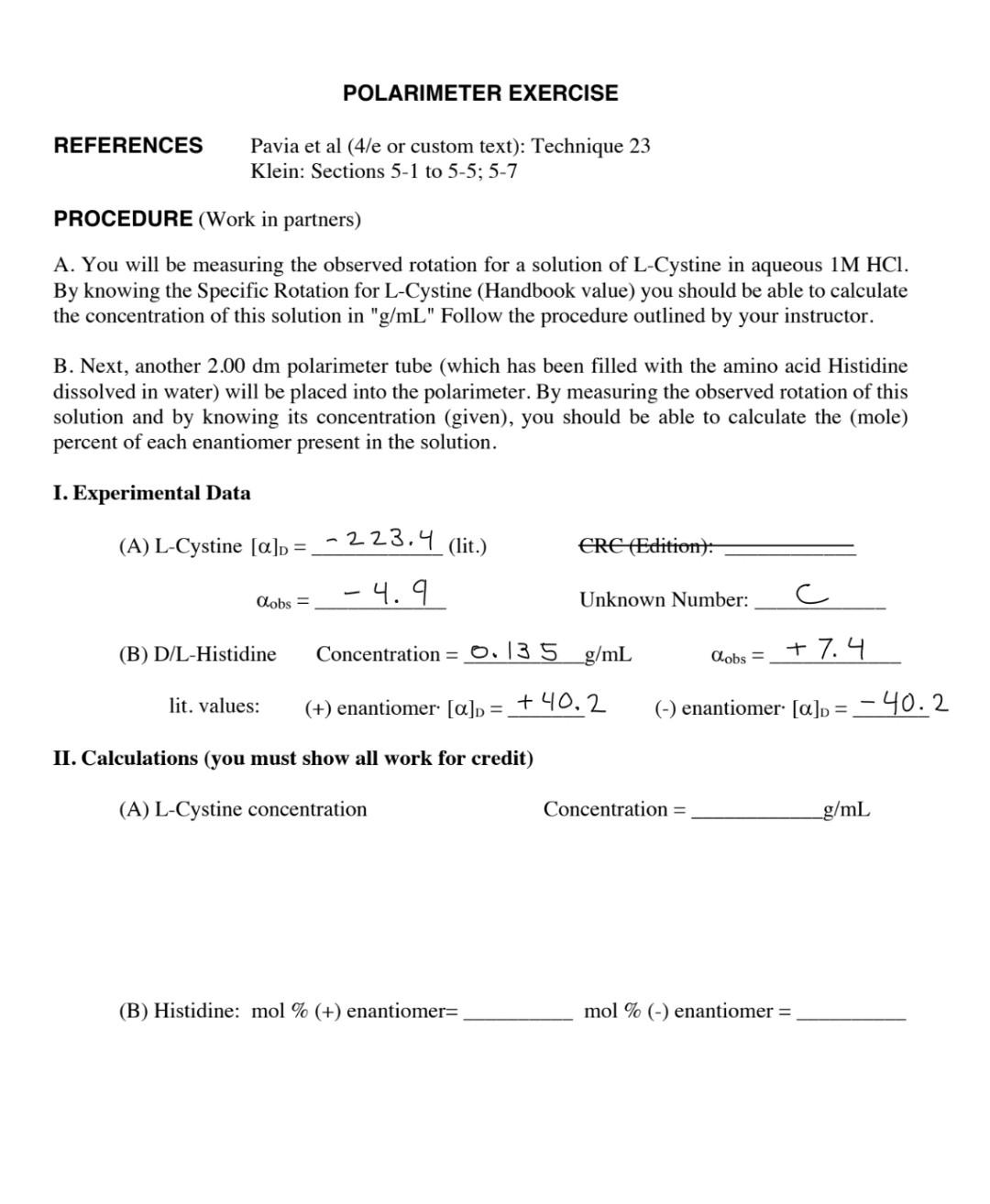 Solved PROCEDURE (Work in partners) A. You will be measuring | Chegg.com