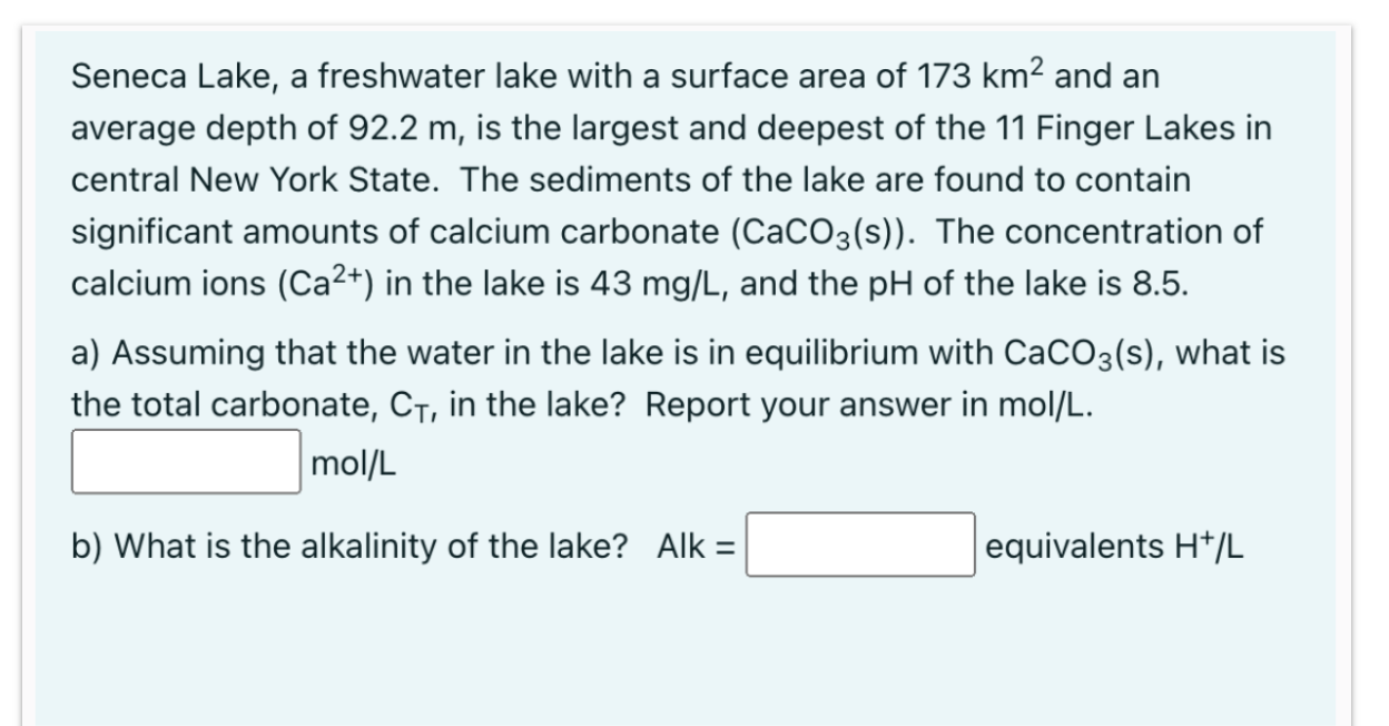 Solved Part A's answer is 0.0002941 ﻿mol/L and part B's | Chegg.com