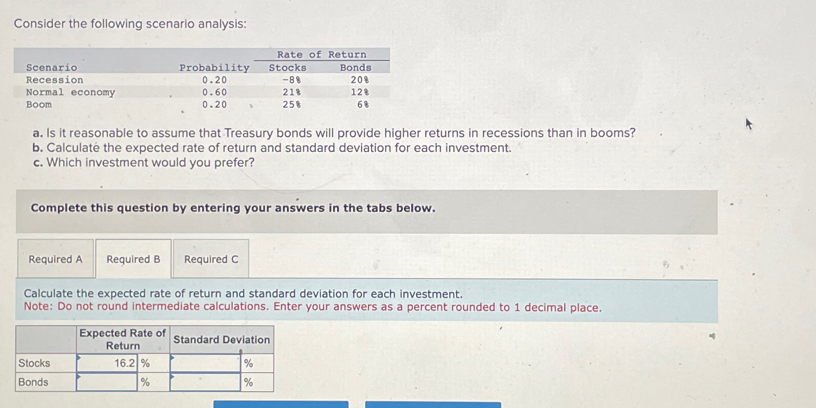 Solved Consider the following scenario | Chegg.com
