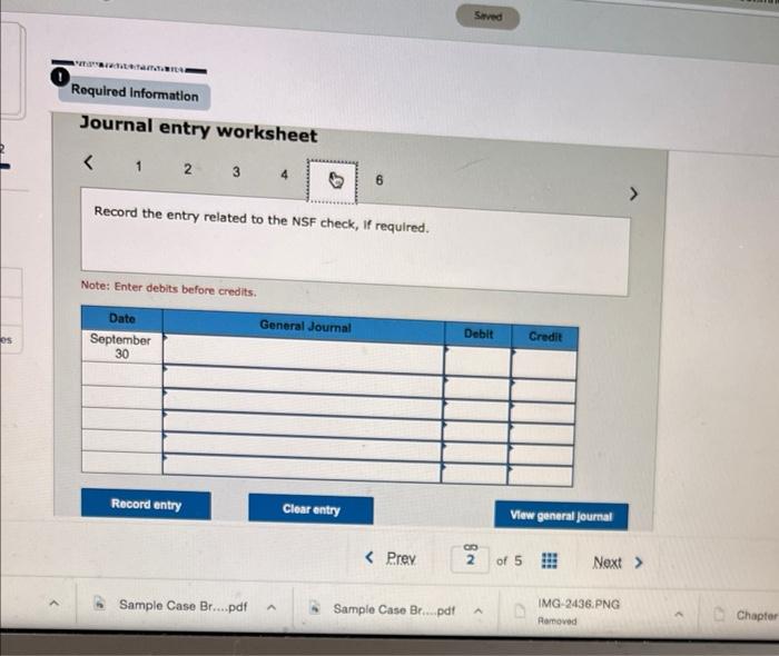 Solved question #1-2 (same info in pics 1-3 used in journal | Chegg.com