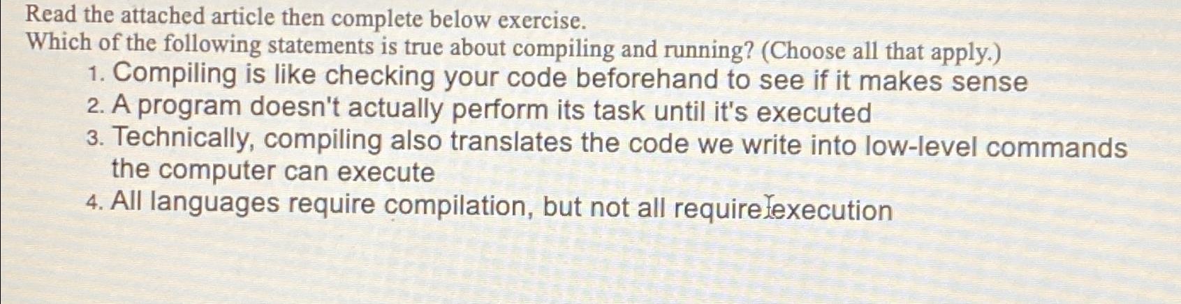 Solved Read the attached article then complete below | Chegg.com