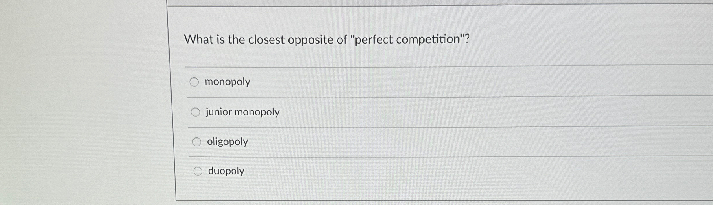 Solved What is the closest opposite of "perfect | Chegg.com