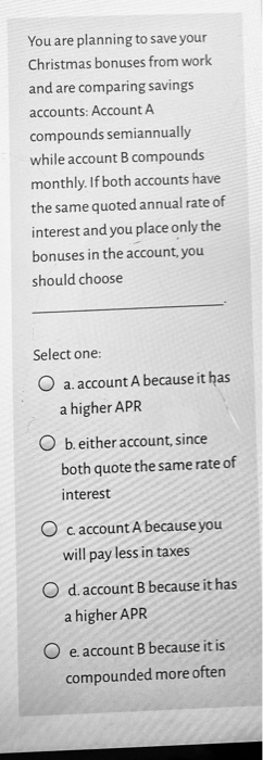 Solved You are planning to save your Christmas bonuses from | Chegg.com