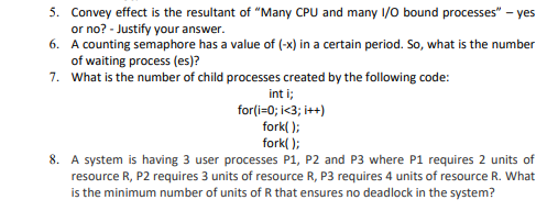 Solved slove this its all about Operating System | Chegg.com