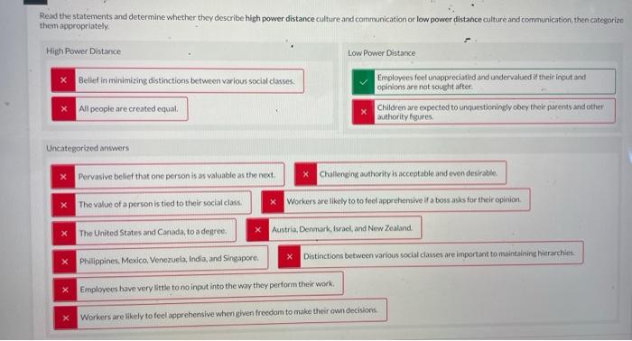 Read the statements and determine whether they | Chegg.com