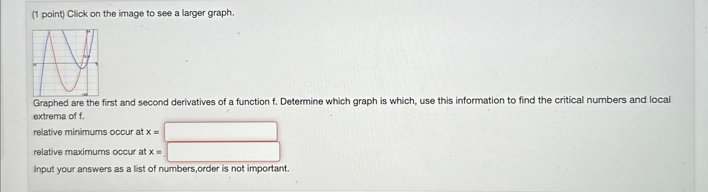Solved (1 ﻿point) ﻿Click on the image to see a larger | Chegg.com