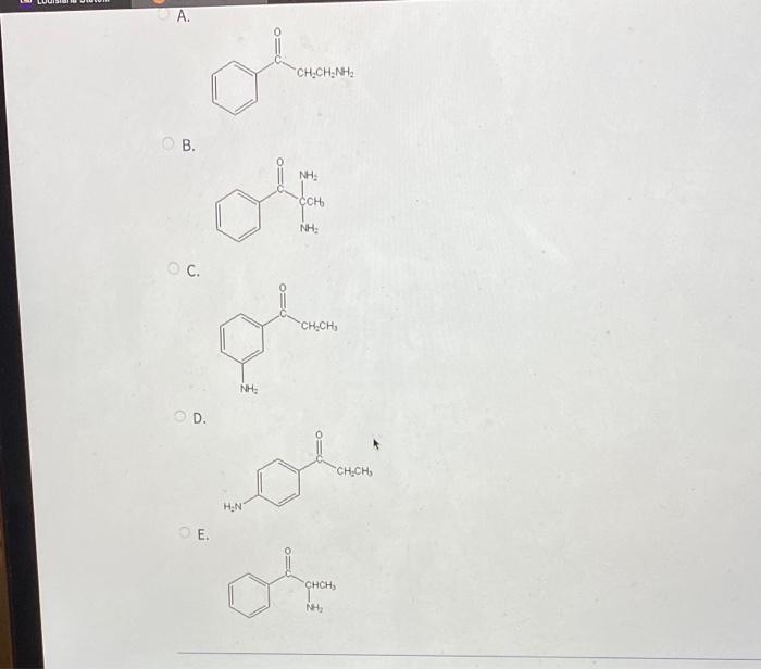 Solved Select one: A. B. C. D. E. | Chegg.com