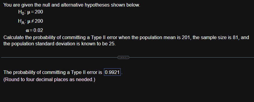 Solved You are given the null and alternative hypotheses | Chegg.com