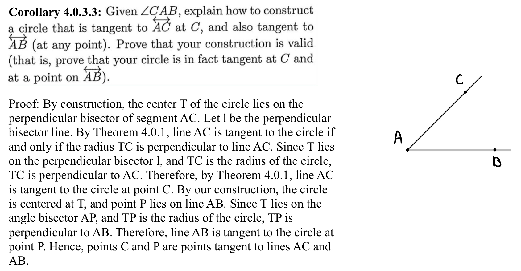 Solved Here is a Corollary and a proof already given. Just | Chegg.com