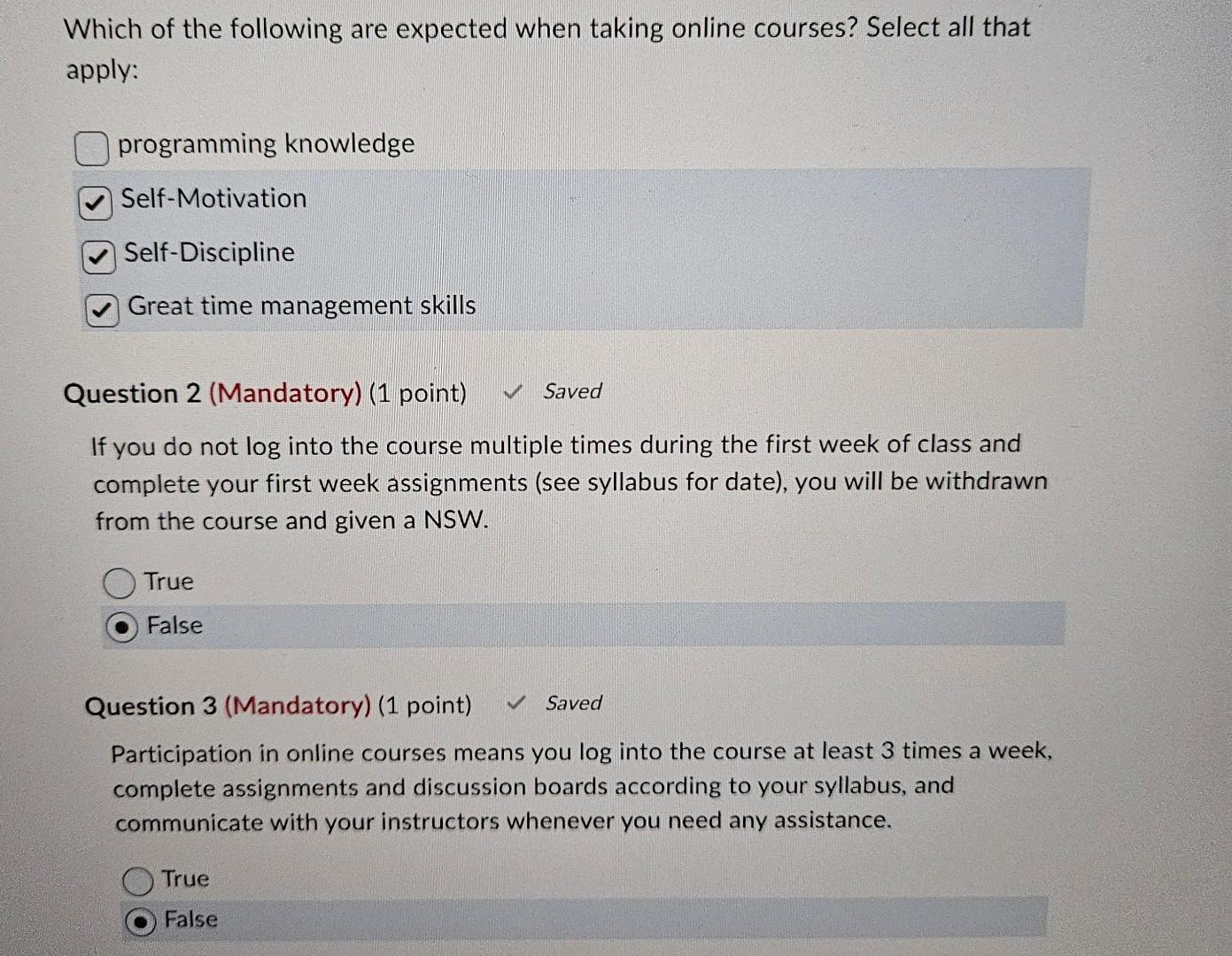 Solved Which of the following are expected when taking | Chegg.com