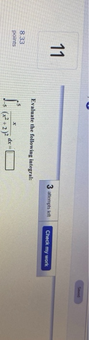 Solved Homework1 (201930) Saved 00 2 attempts left Check my | Chegg.com