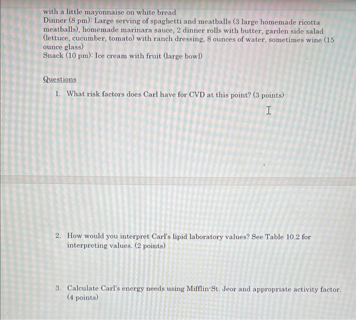 Solved Assignment 8: CVD Case Study Read the following case | Chegg.com