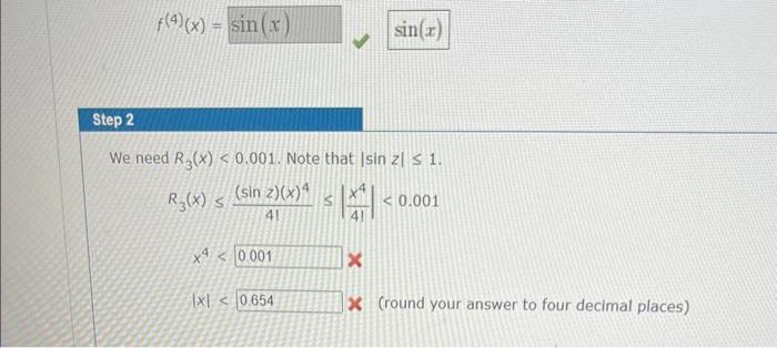 Solved Determine the values of x for which the function can | Chegg.com