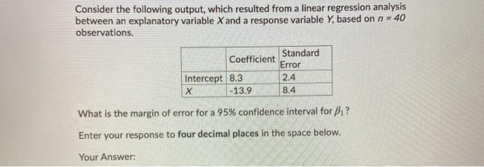 Solved Consider the following output, which resulted from a | Chegg.com