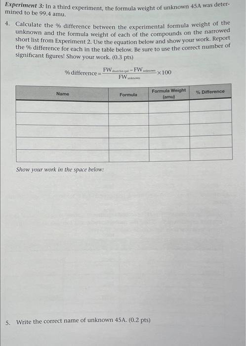 Solved PART 2. IDENTIFYING AN UNKNOWN ACIDIC, BASIC, OR | Chegg.com