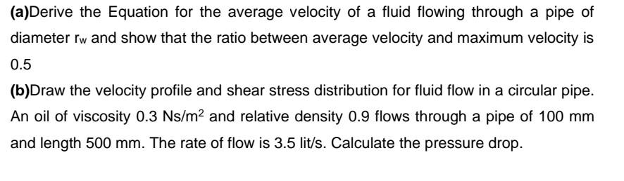 Solved (a)Derive the Equation for the average velocity of a | Chegg.com